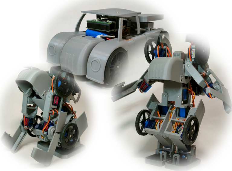 趣味のロボット製作 3Dプリンターで作る変形ロボット編 | Meuse Robotics