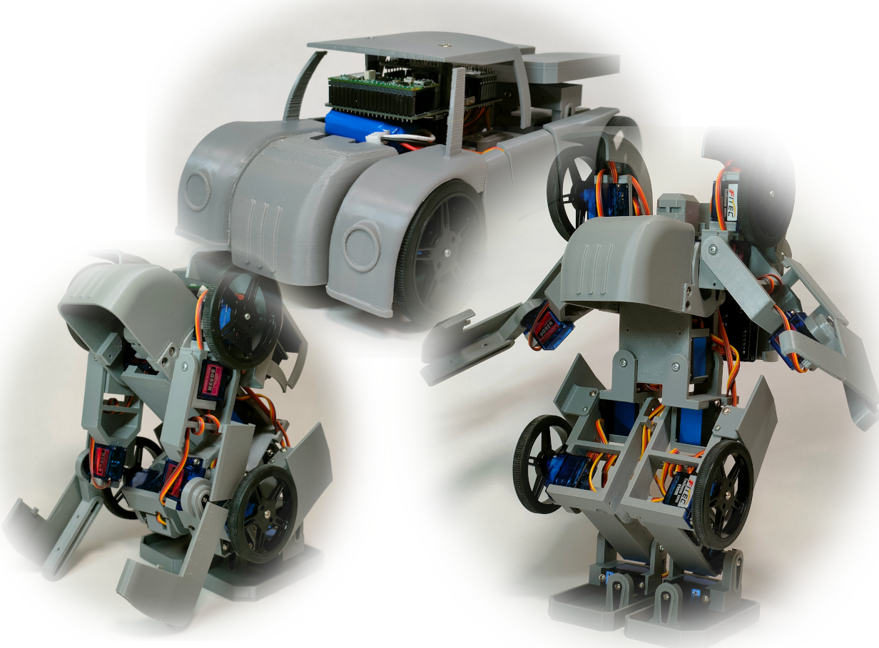 趣味のロボット製作 3Dプリンターで作る変形ロボット編 | Meuse Robotics